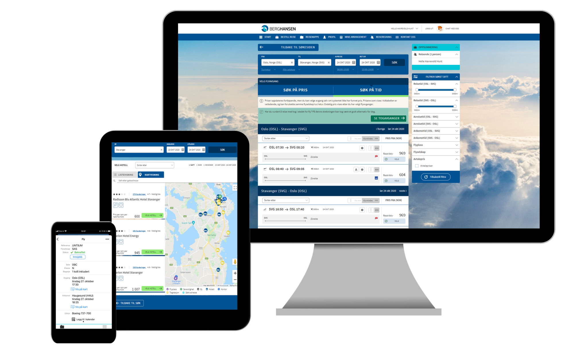 Reiseportalen Webgate - Berg Hansen